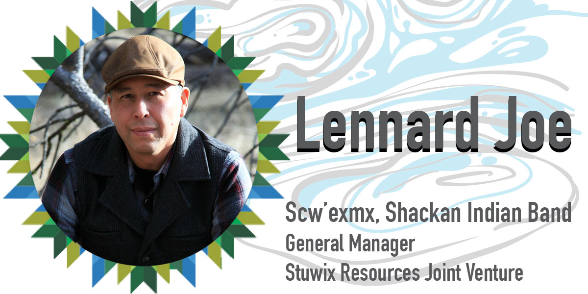 Lennard Joe, RPF - Scw'exmx, Shackan Indian Band - PLT Canada