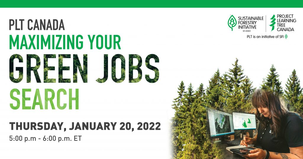 Maximizing your Green Jobs Search - Project Learning Tree Canada