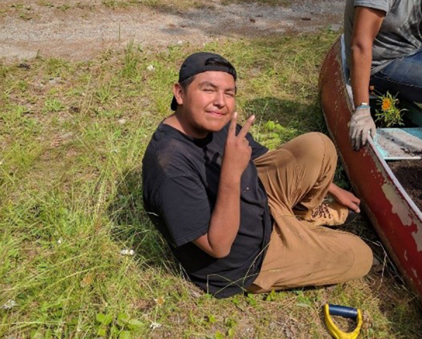 Kobe Peters - Keewaywin First Nation - Project Learning Tree Canada