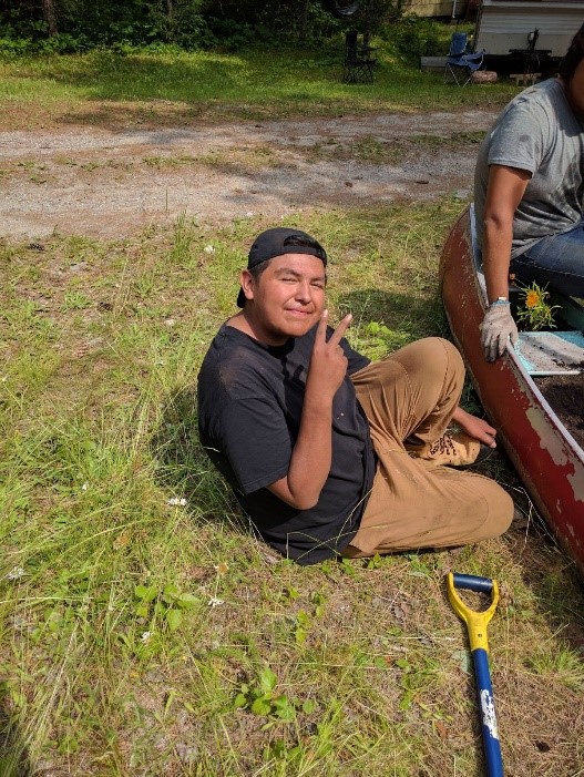 Kobe Peters - Keewaywin First Nation - Project Learning Tree Canada