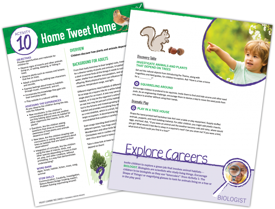 Trees & Me - Project Learning Tree Canada